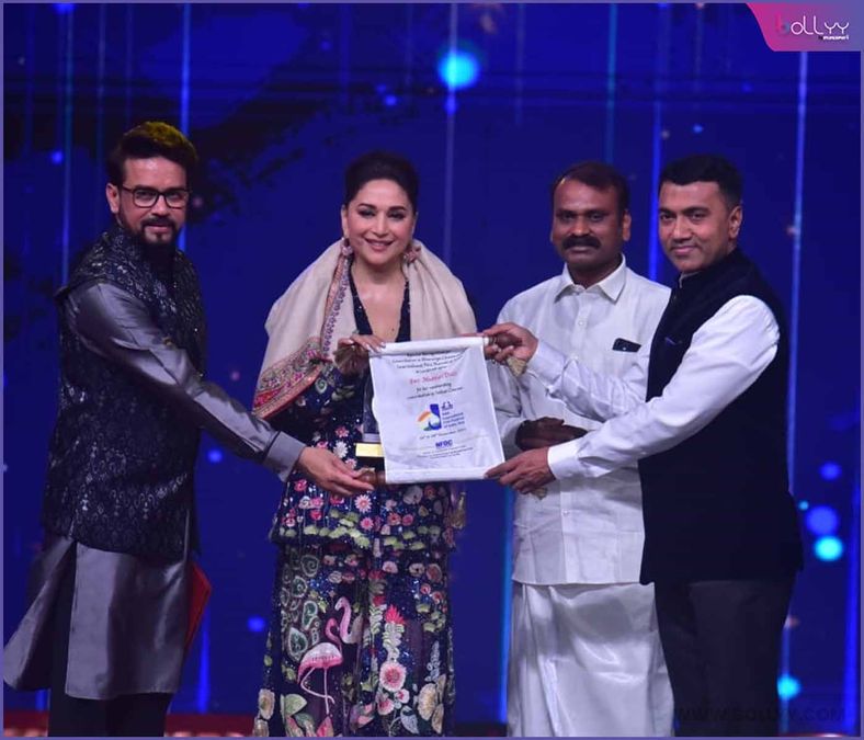 A Glittering Start to IFFI 2023 - Madhuri Dixit honoured at the opening ceremony