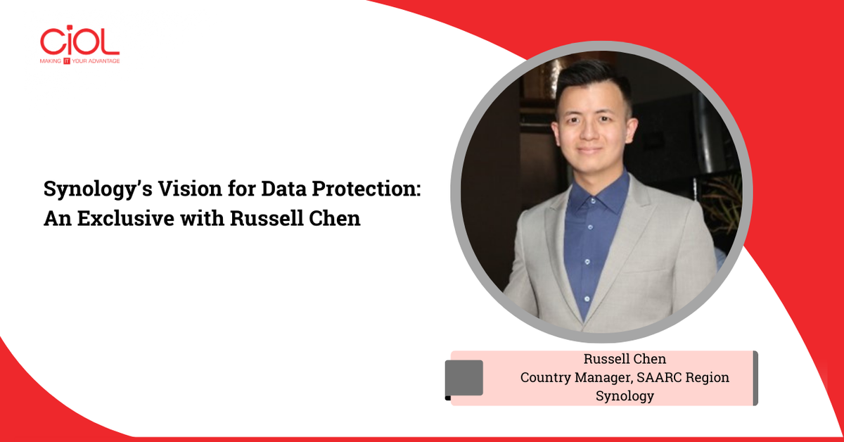 Synology’s Vision for Data Protection: An Exclusive with Russell Chen