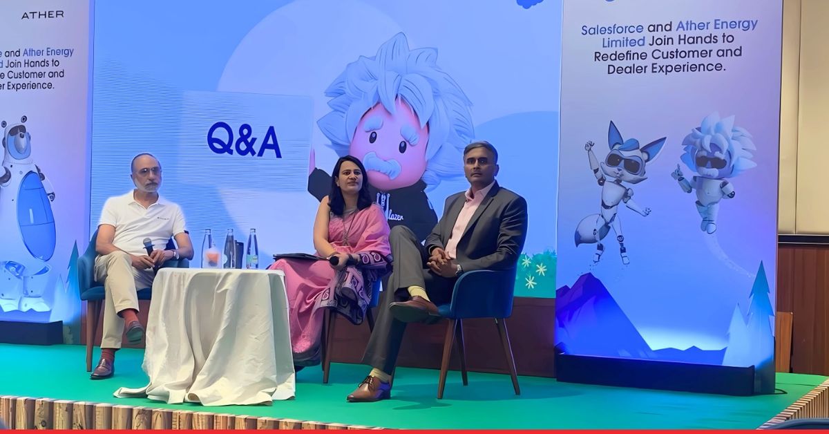 Ather Energy Joins Hands with Salesforce for a Dealer Management System