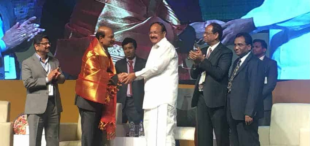 Cyient Founder, BVR Mohan Reddy, Conferred with Lifetime Achievement ...