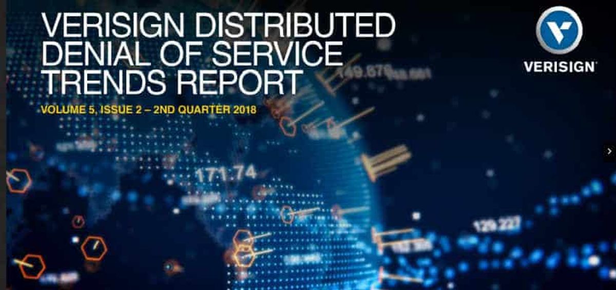 Verisign Releases DDOS Trends Report of Q2 2018