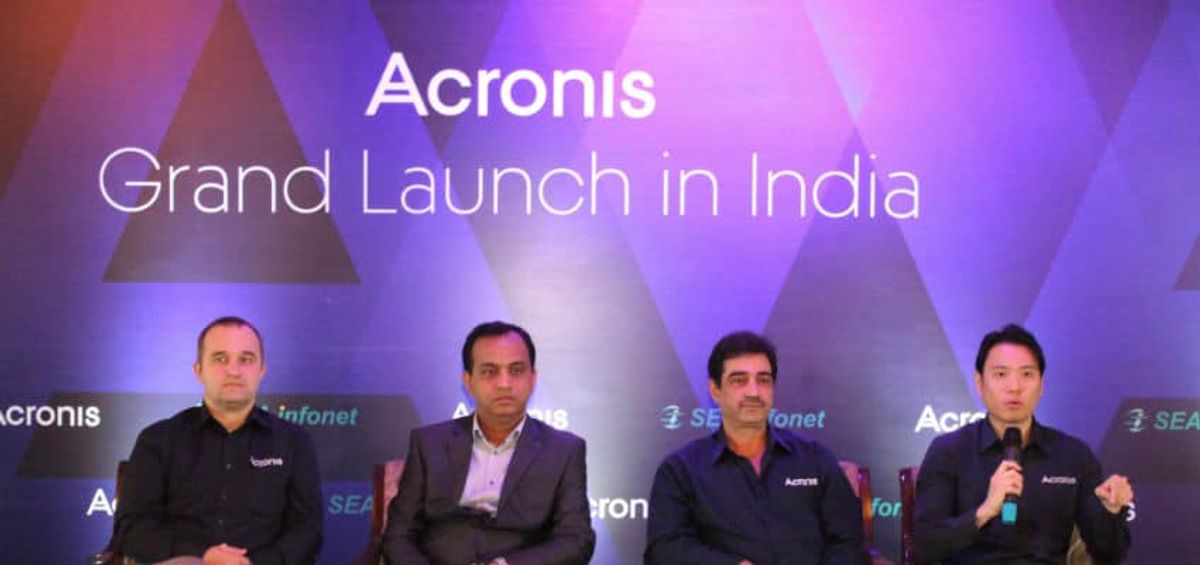 Acronis Forms An Alliance with SEA Infonet Bringing Advanced Cyber ...