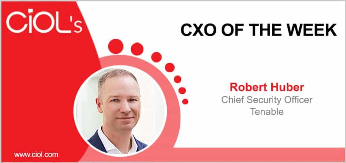 CXO of the Week: Robert Huber, Chief Security Officer and Head of ...