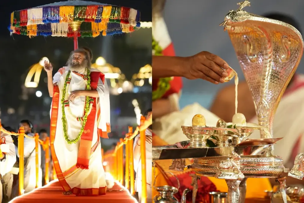 Historic Maha Shivaratri: For the First Time, Gurudev Sri Sri Ravi ...