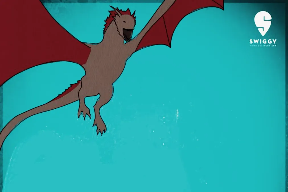Swiggy Dragon Rider Icon: The 'House of the Dragon' Impact on Swiggy ...