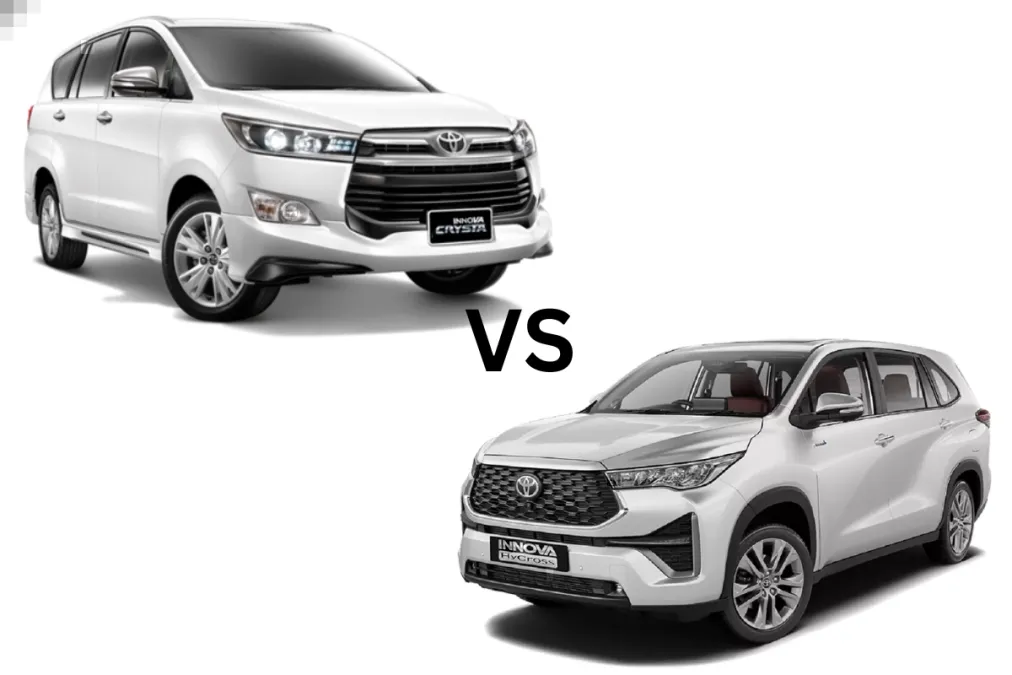 Toyota Innova Crysta vs Innova Hycross: We compare two of the best in ...