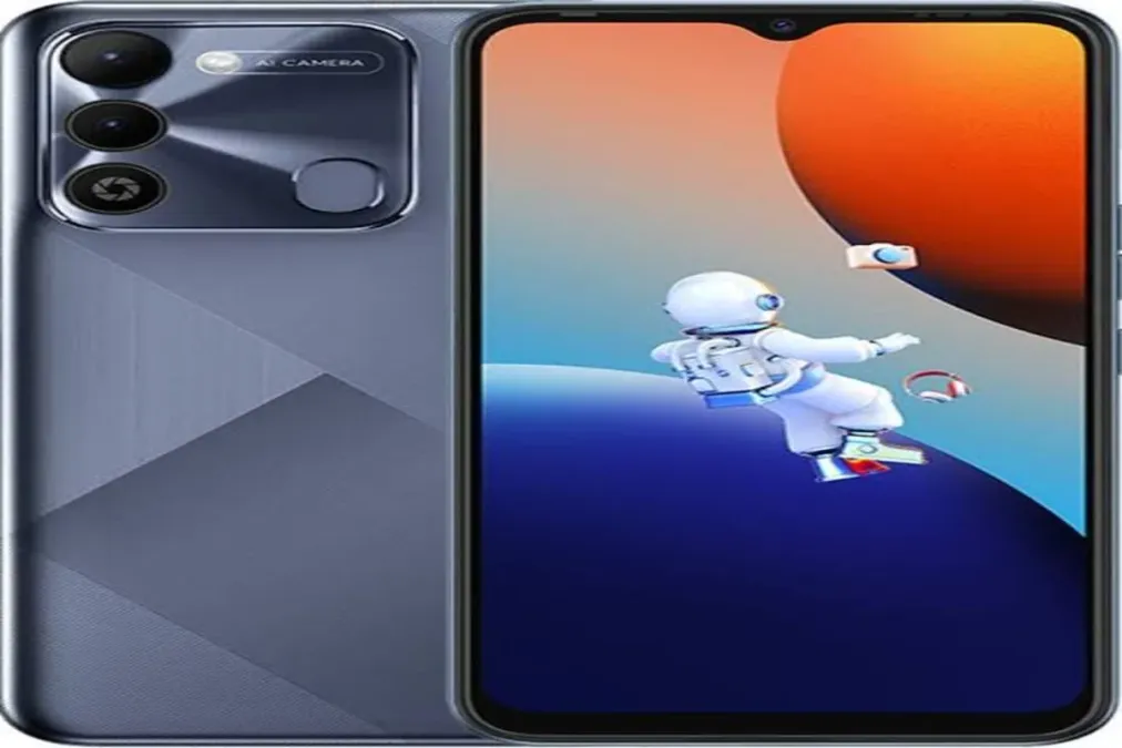 Tecno Spark 9 phone: A rapidly charging phone installed with Android 12 ...