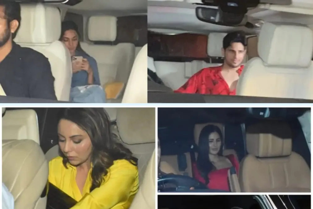 Starry night: Shah Rukh Khan, Gauri, Kiara Advani, Sidddharth Malhotra ...