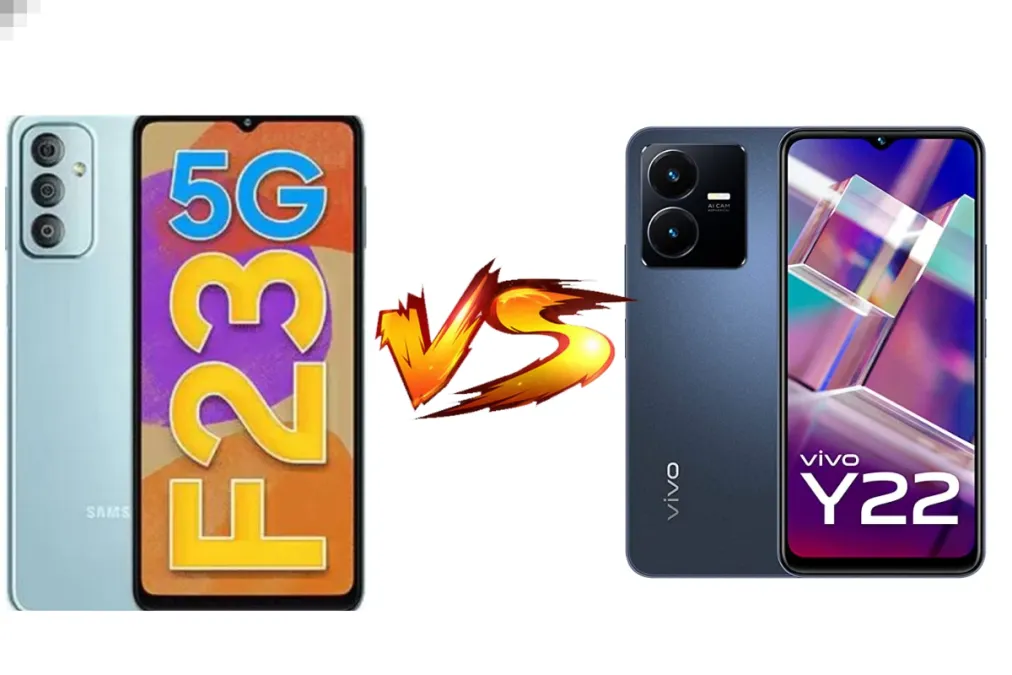 Samsung Galaxy F23 vs VIVO Y22: Comparison that helps you choose the ...