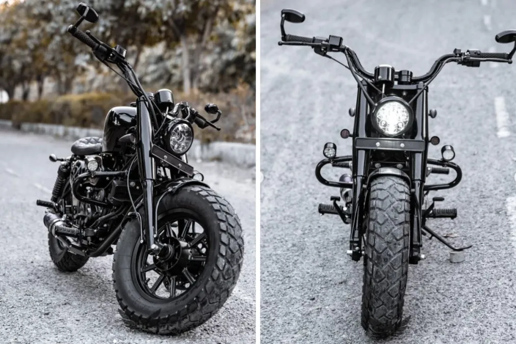 Bajaj Avenger or Harley Davidson? Amazing modification that confuses ...