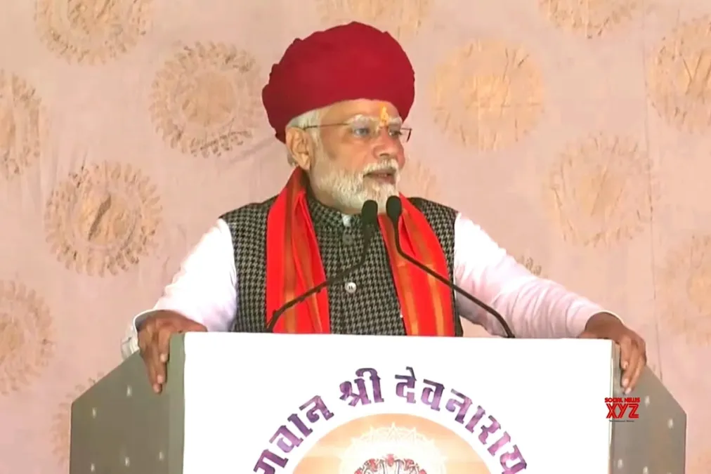 PM Modi pays tribute to Bhagwan Dev Narayan on his 1111th birth anniversary