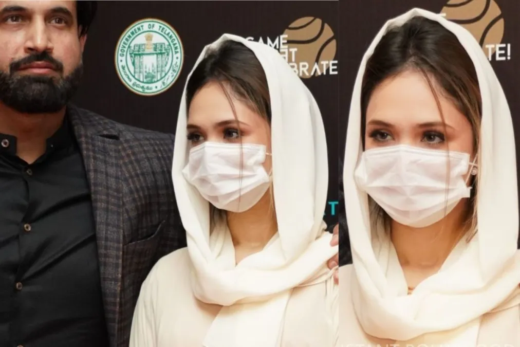 Irrfan Pathan's wife Safa Baig Pathan makes appearance in burkha ...