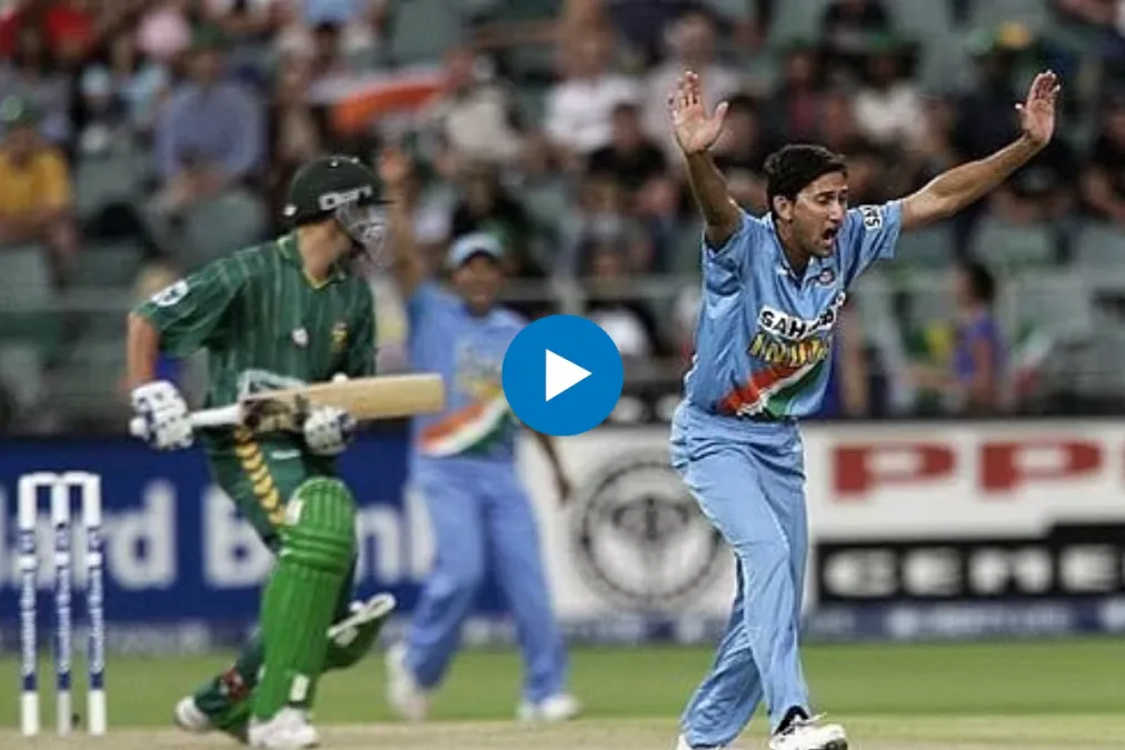 Cricket Viral Video: Ajit Agarkar Strikes on the First Ball of India's First T20I Match! Watch ...