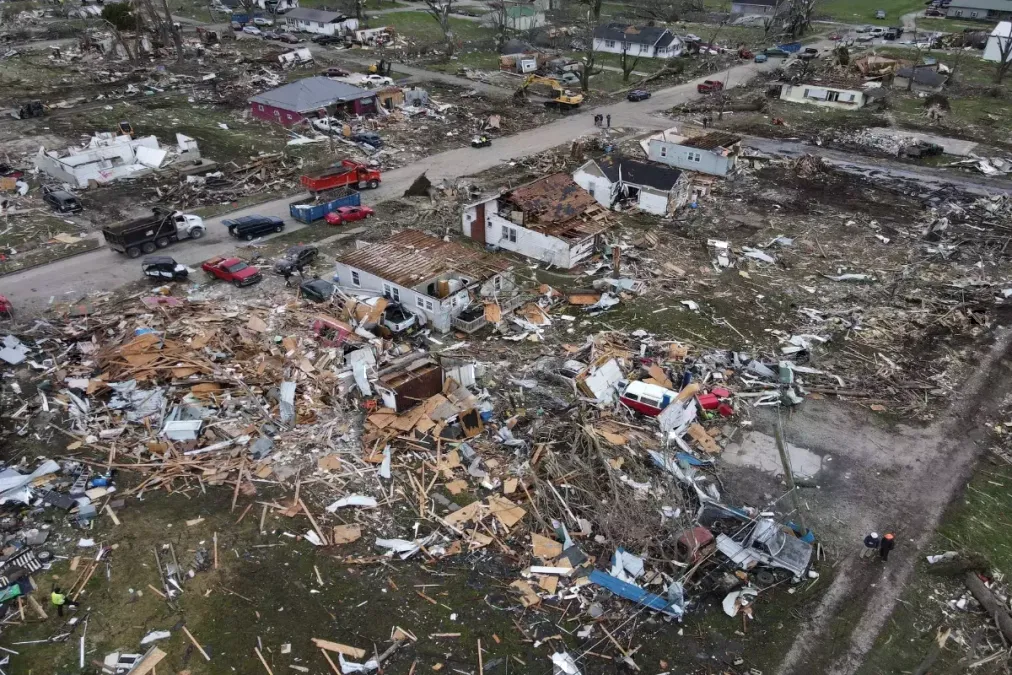 Deadly Tornadoes Rip Through Central US Leaving a Trail of Destruction