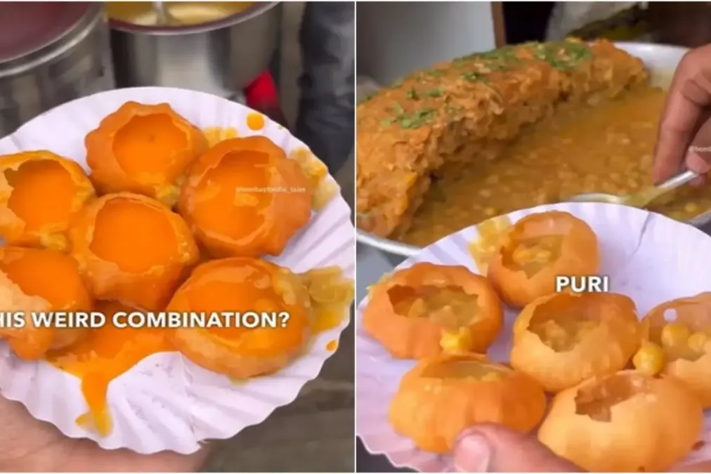 Mango pani puri shot, anyone? Netizens react, 'Bagwan maaf nahi karega'