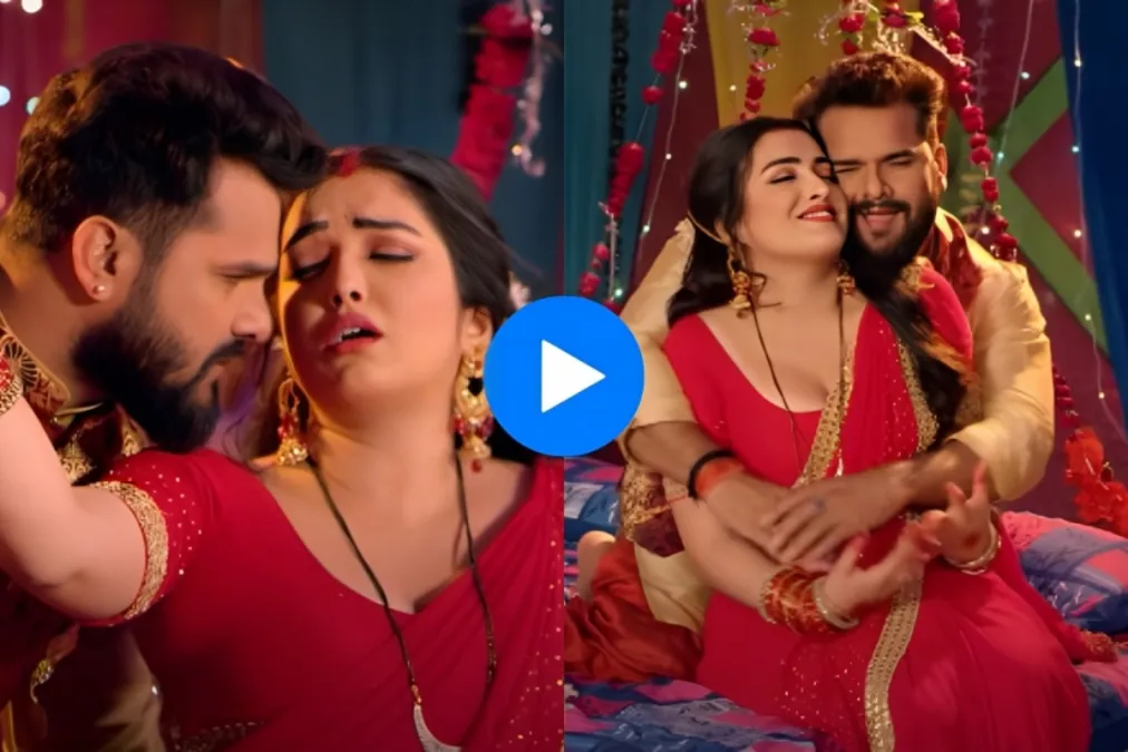 Khesari Lal Yadav and Amrapali Dubey's ultimate bedroom 'Athkheliya' on 'Saree Ke Palet' will ...