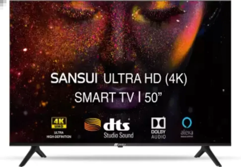 Sansui Smart TV: With 50 inch UHD 4k display and Dolby Audio, this ...