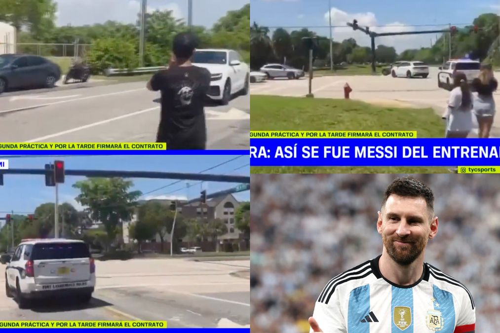 Lionel Messi Narrowly Escapes A Horrific Car Crash After Jumping The ...