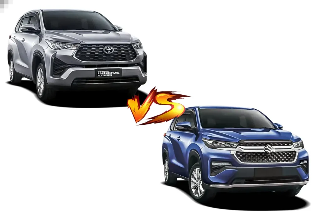Toyota Innova Hycross vs Maruti Suzuki Invicto: Two companies, same car ...
