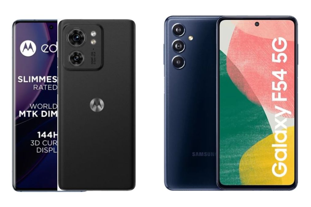 Motorola Edge 40 vs Samsung Galaxy F54 5G: Two of the best in class compared; Read before you buy