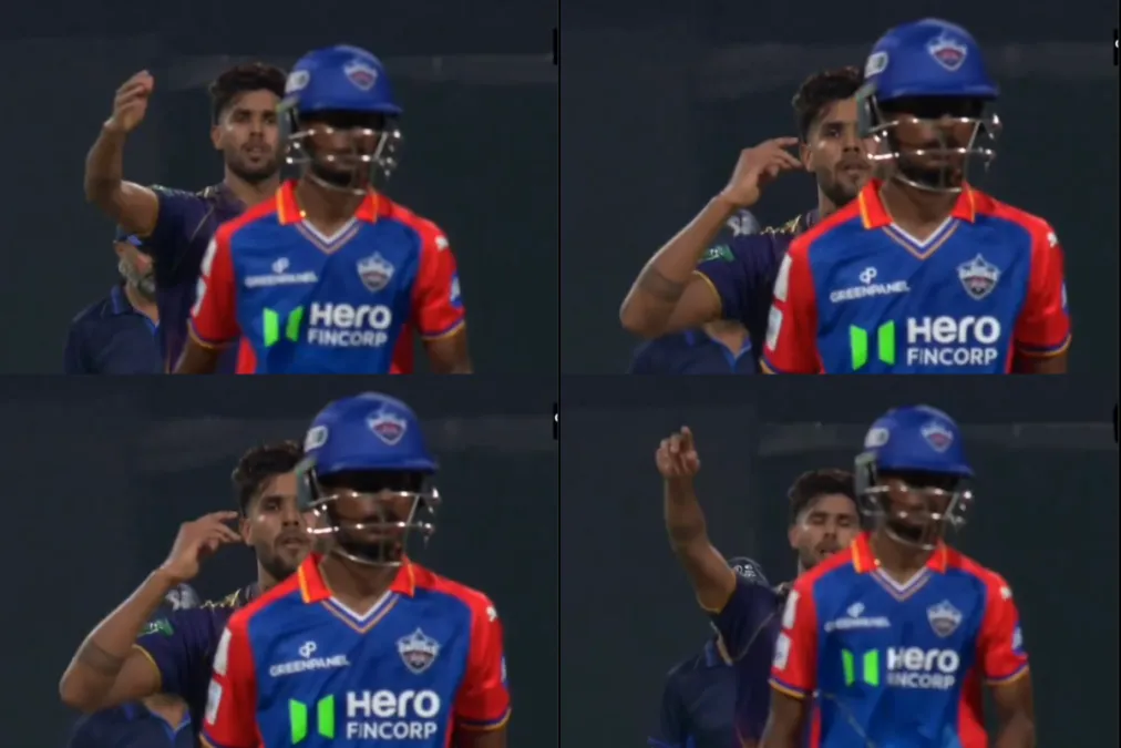 IPL 2024 KKR Vs DC: Harshit Rana Stops Flying Kiss Celebration To Avoid ...