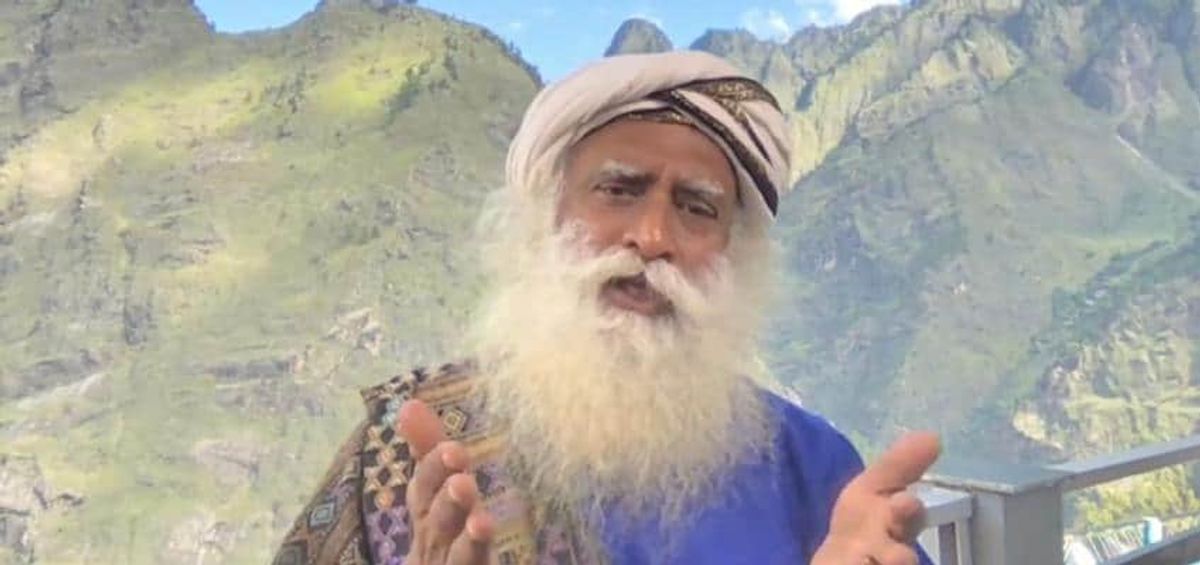 You fix up soil and you can fix up everything: Sadhguru, Founder of ...
