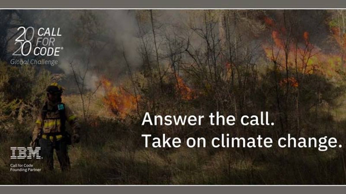 2020 Call for Code Global Challenge Led by IBM On Climate Change