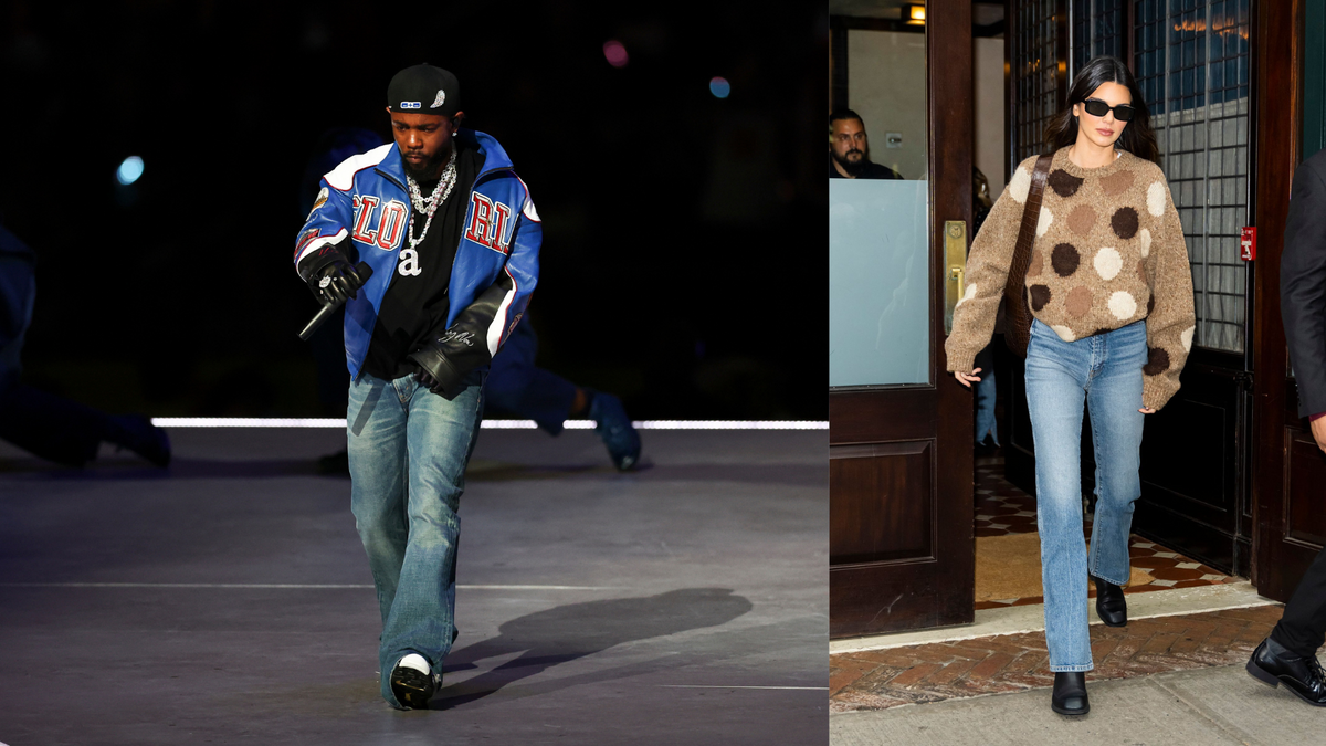 Kendrick Lamar's Bootcut Jeans Are Bringing Show-Stealing Denim Vibes Back