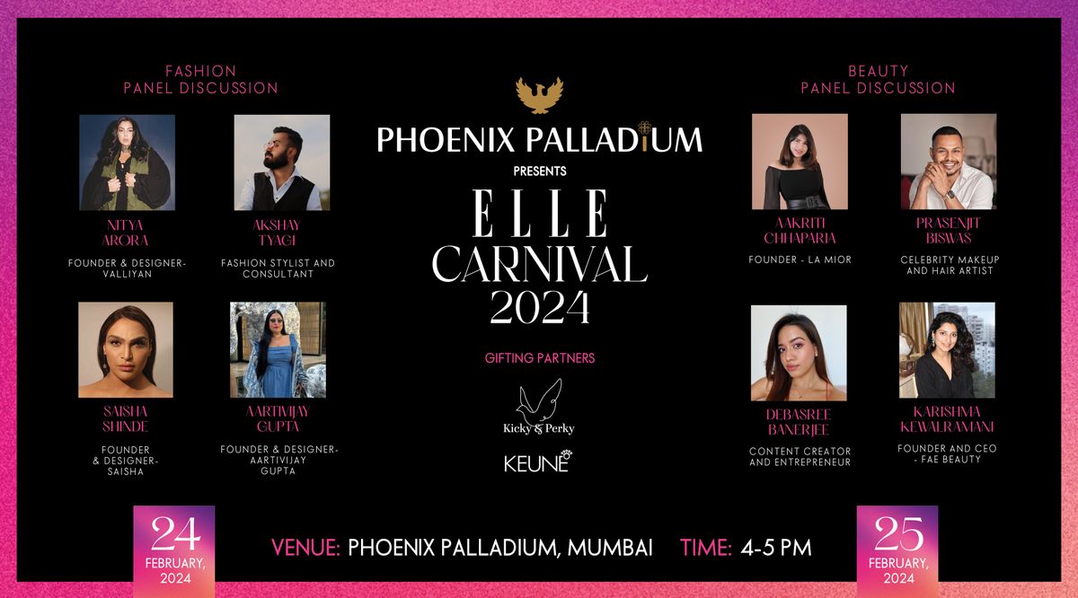 ELLE Carnival 2024: A Dream Lineup Comes To The Panel Discussions