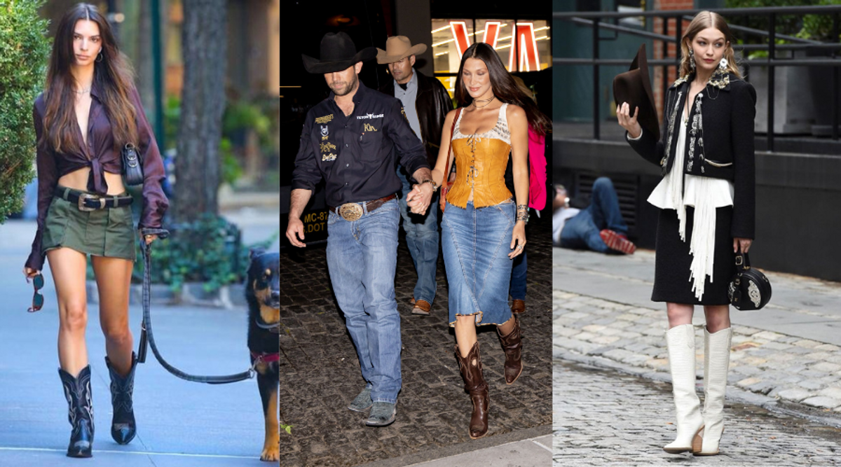 The ELLE Guide To Styling Cowboy Boots For The Season Ahead