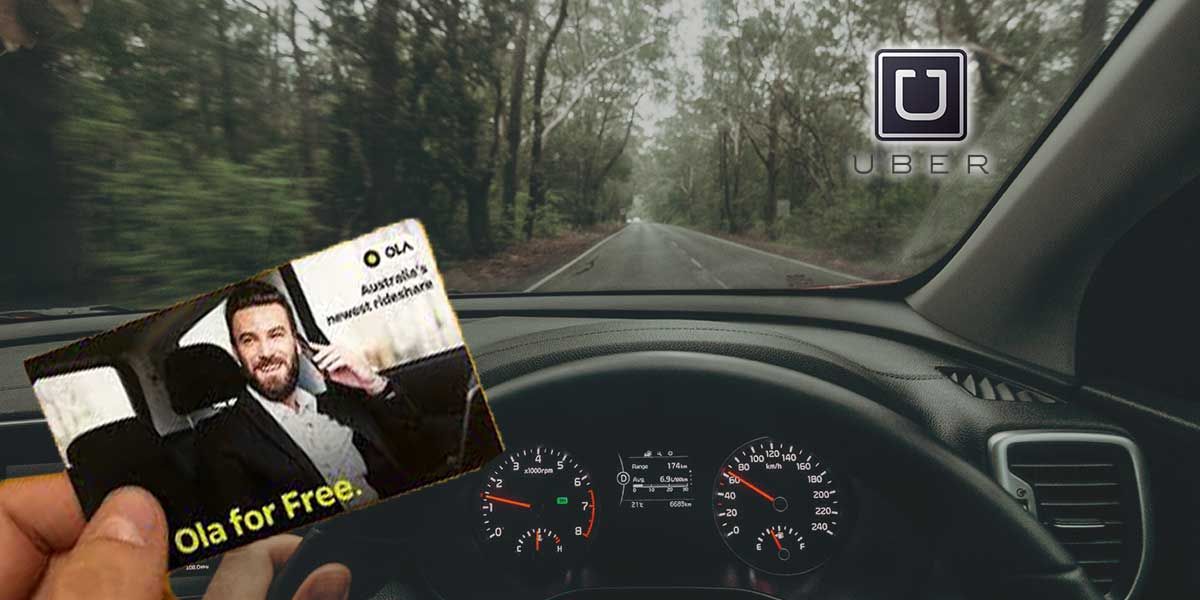 Why Uber drivers handing out 'Try Ola for free' card to passengers in ...