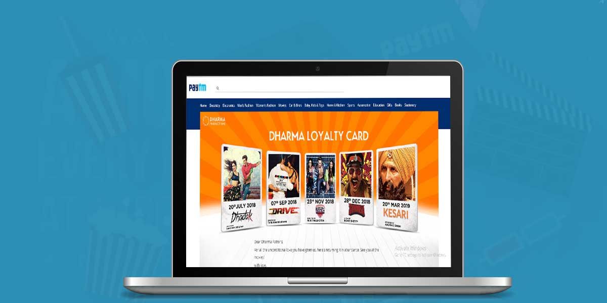 How Paytm challenges BookMyShow through loyalty programmes