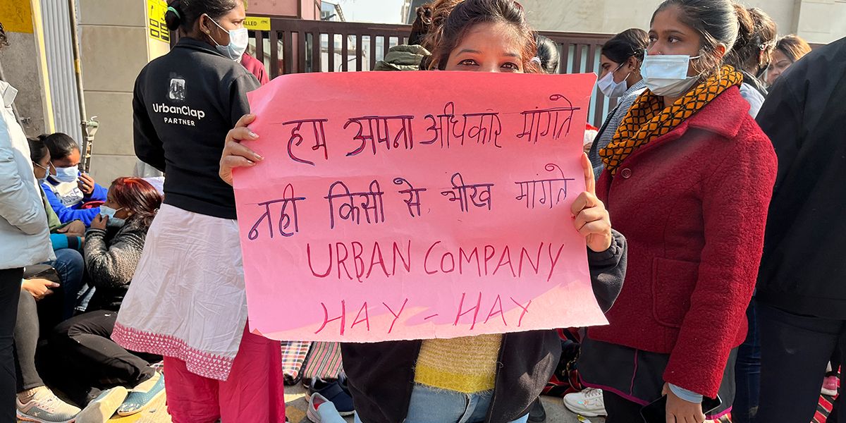 Exclusive: Urban Company sues women gig workers protesting against the ...