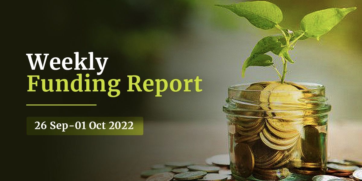 Funding and acquisitions in Indian startups this week [26 Sep-01 Oct]