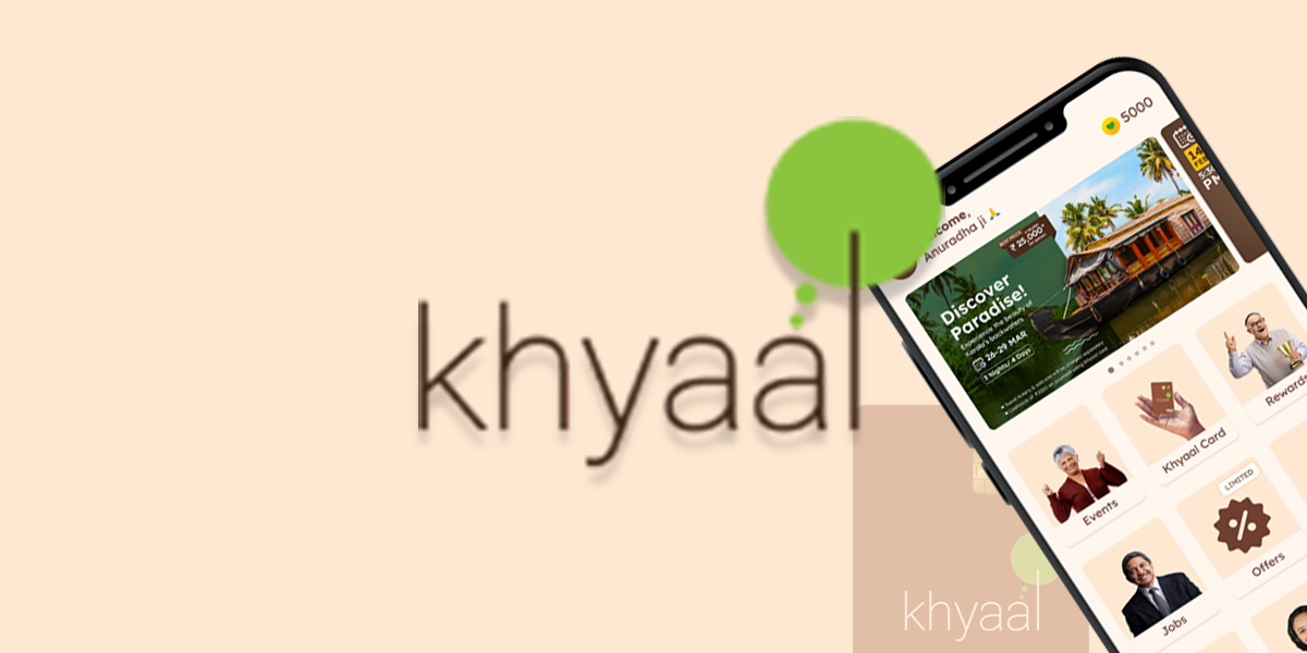 Khyaal aims to help provide comprehensive well-Being for senior citizens