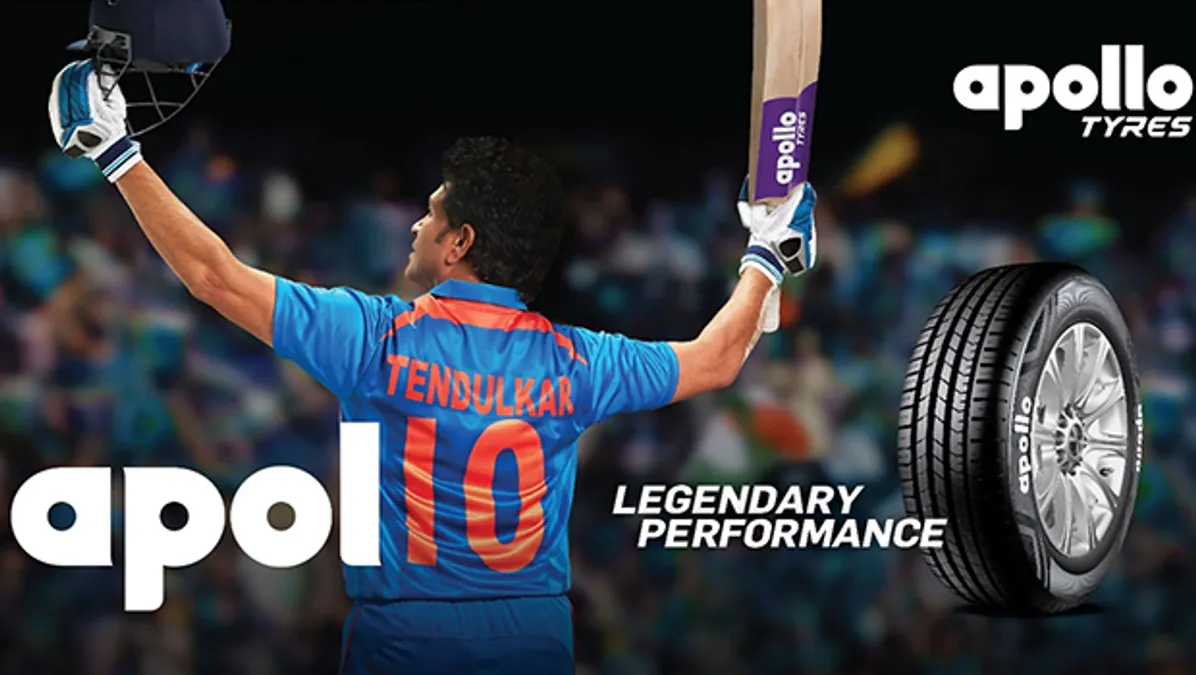 Apollo Tyres' new campaign is an ode to Sachin Tendulkar on his 50th ...