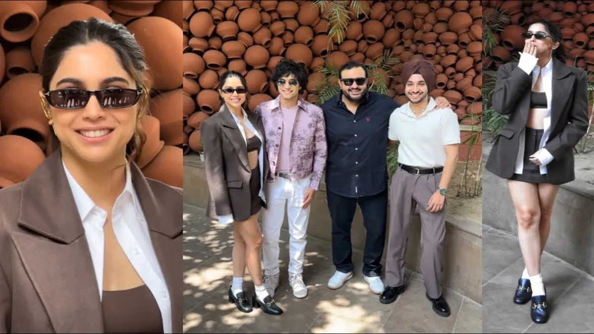 Recently Released Movie Munjya Startcast Arrived in Delhi