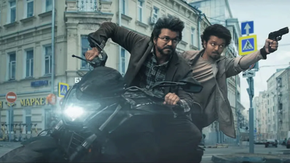 Teaser of the film G.O.A.T released on Thalapathy Vijay's birthday