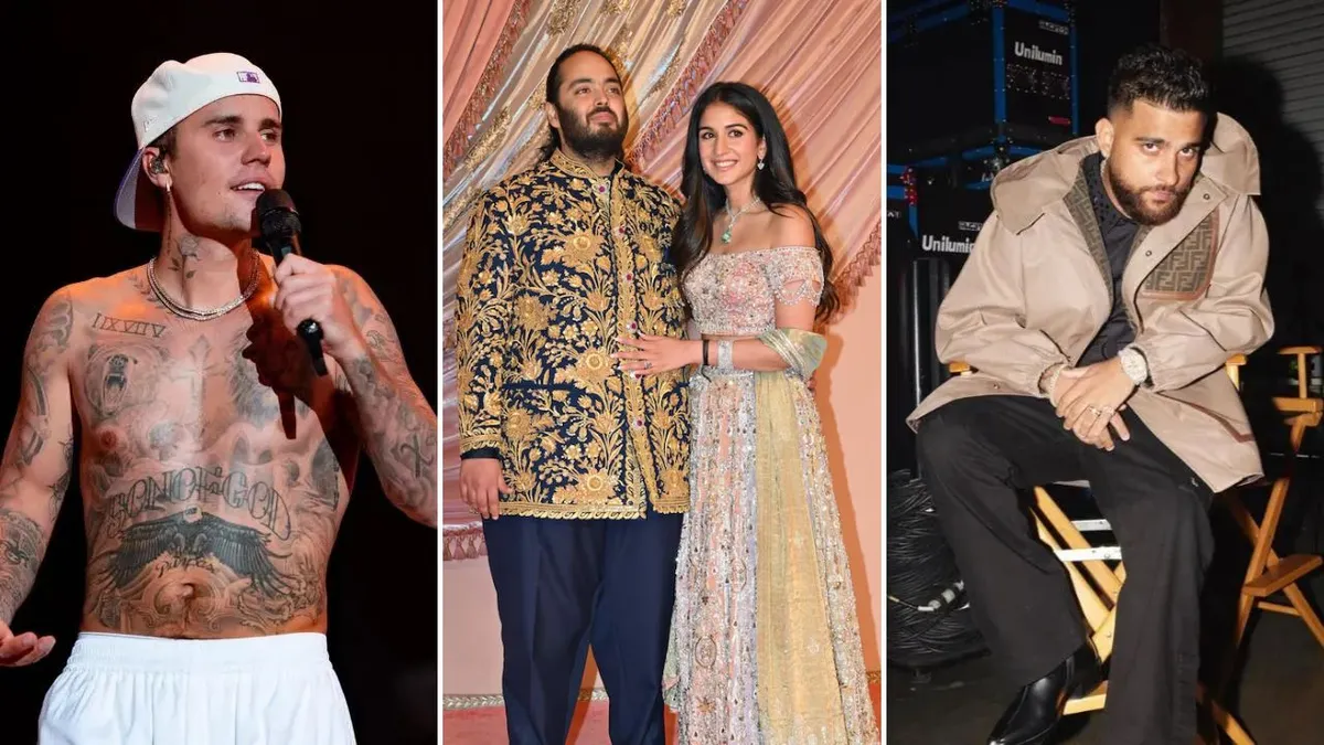 Justin Bieber, Karan Aujla to headline the Anant-Radhika's Sangeet.