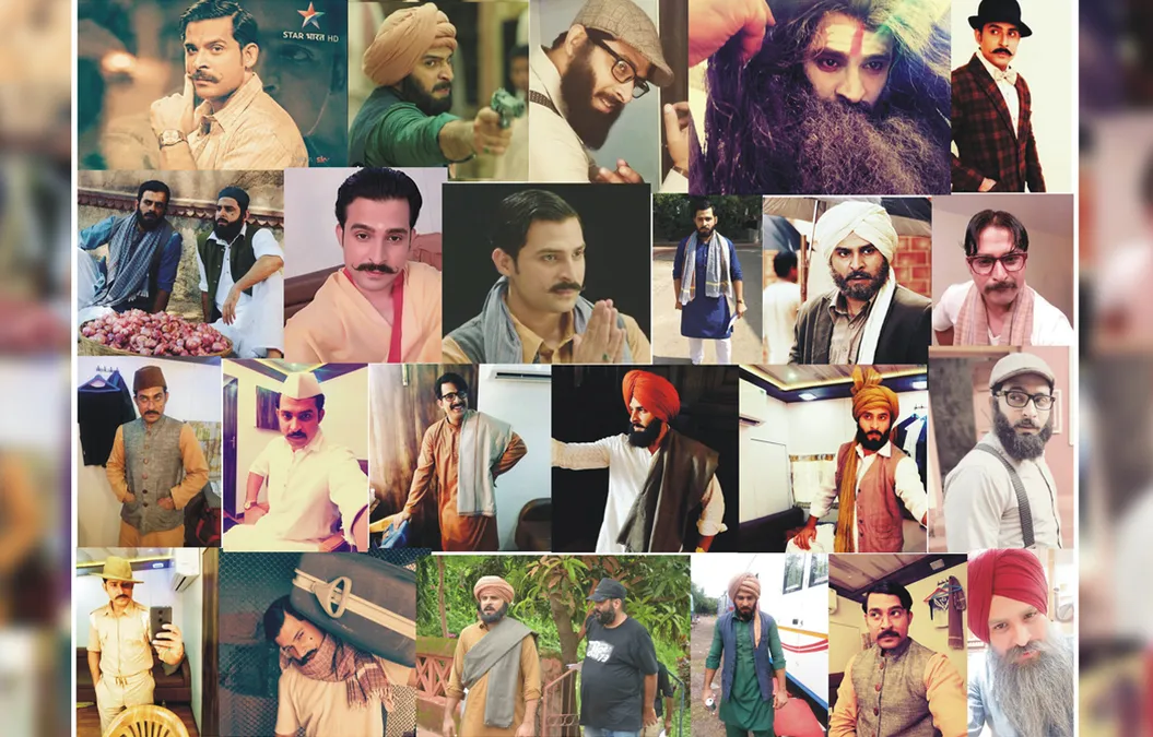 Karan Sharma donned 20 different looks as Chandrashekar