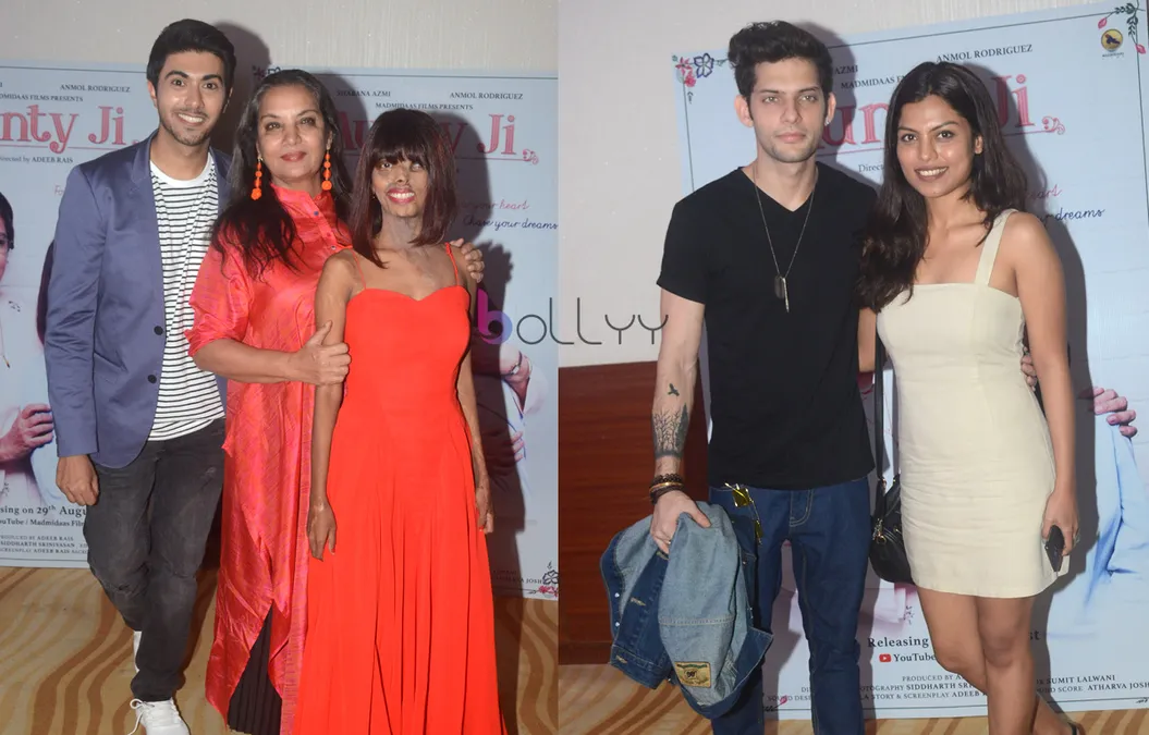 Shabana Azmi & Anmol Rodriguez celebrate Aunty ji with Director Adeeb Rais