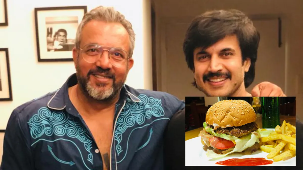 Ajay Singh Chaudhary enjoys a burger treat by Apoorva Lakhia, shares ...