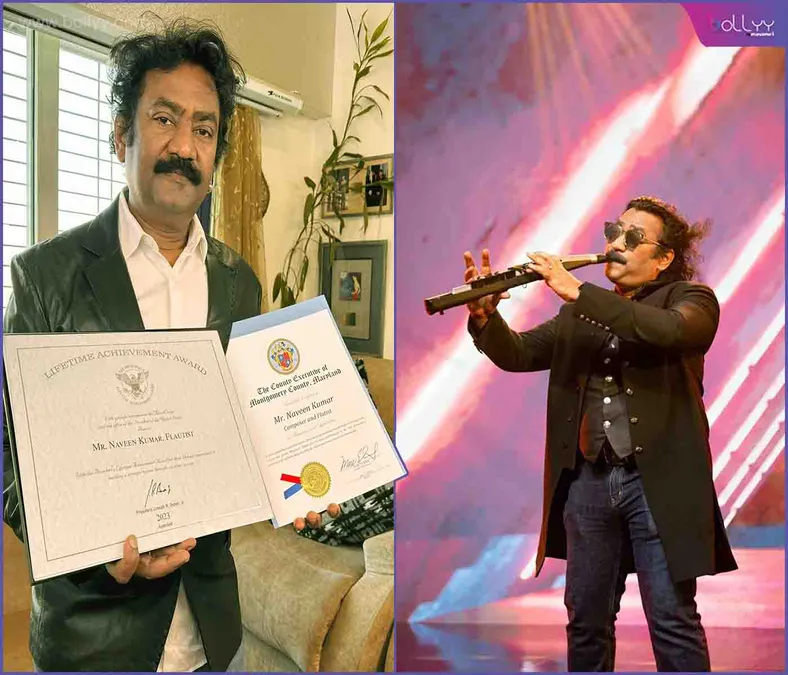 Bollywood flautist Naveen Kumar is on cloud nine on being honoured by ...