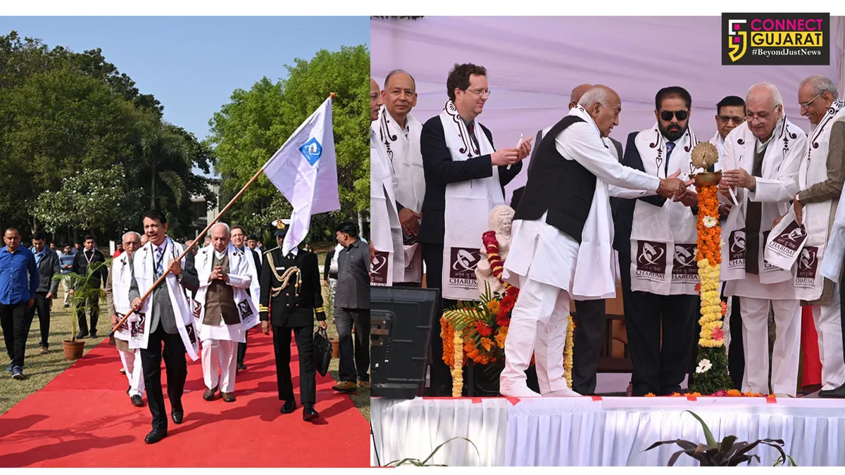 Dawn of New Life for 2048 Graduating Students as Charusat observes 9th ...