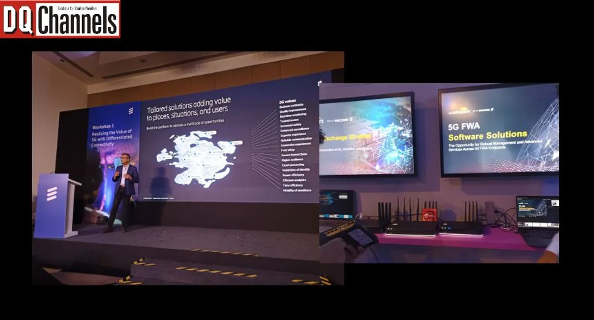 Ericsson Imagine Live Displays 5G Solutions