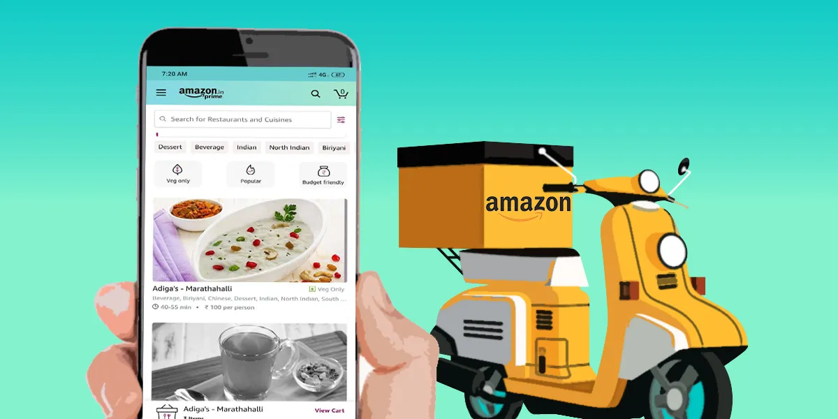 Amazon food delivery store