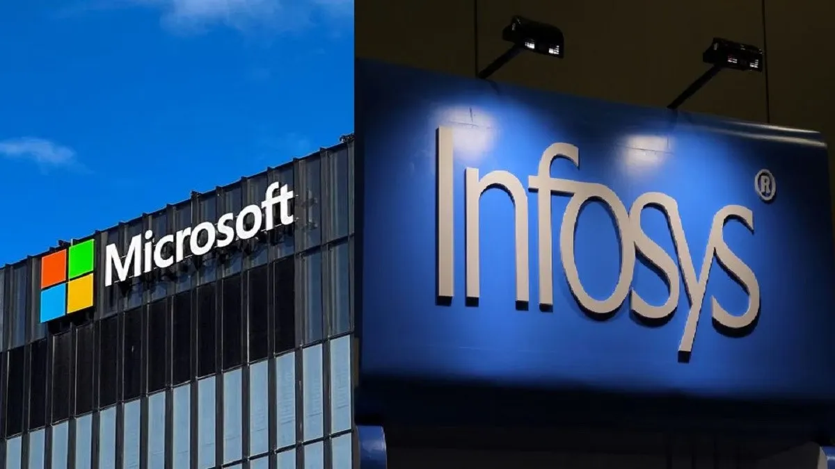 Infosys, Microsoft Partnership: इंफोसिस ने माइक्रोसॉफ्ट से मिलाया हाथ ...