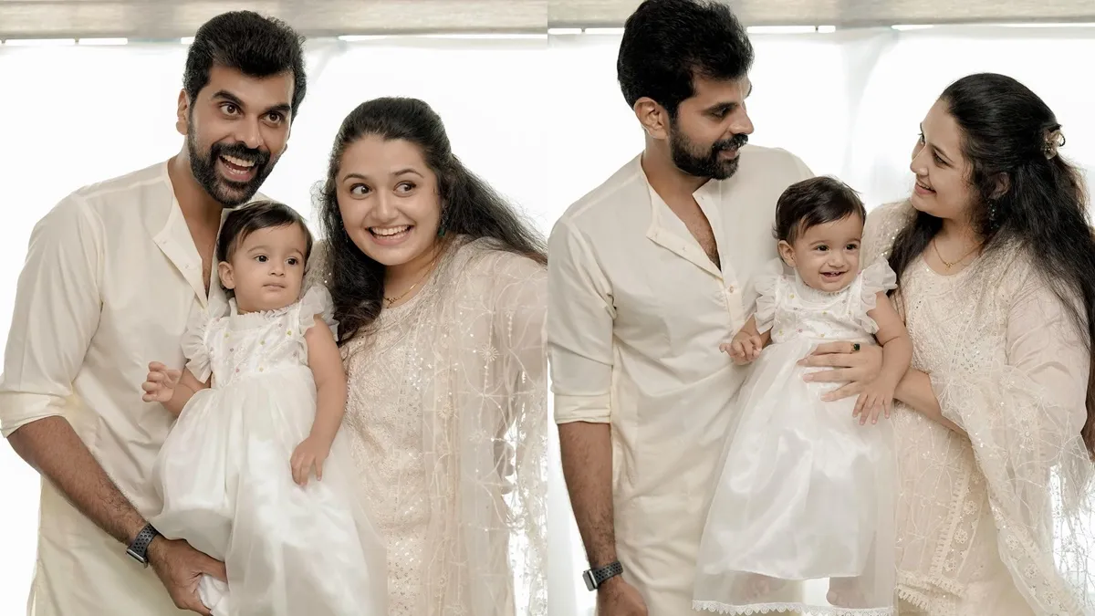 ഇതു ഞങ്ങളുടെ എലനോർ; മകളുടെ മാമോദിസ ചിത്രങ്ങളുമായി നടൻ ജോൺ കൈപ്പള്ളി