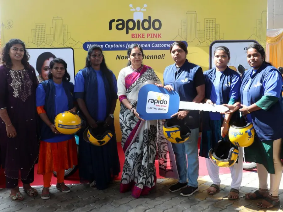 Rapido launches 'Bike Pink' service in Chennai for women bike captains ...