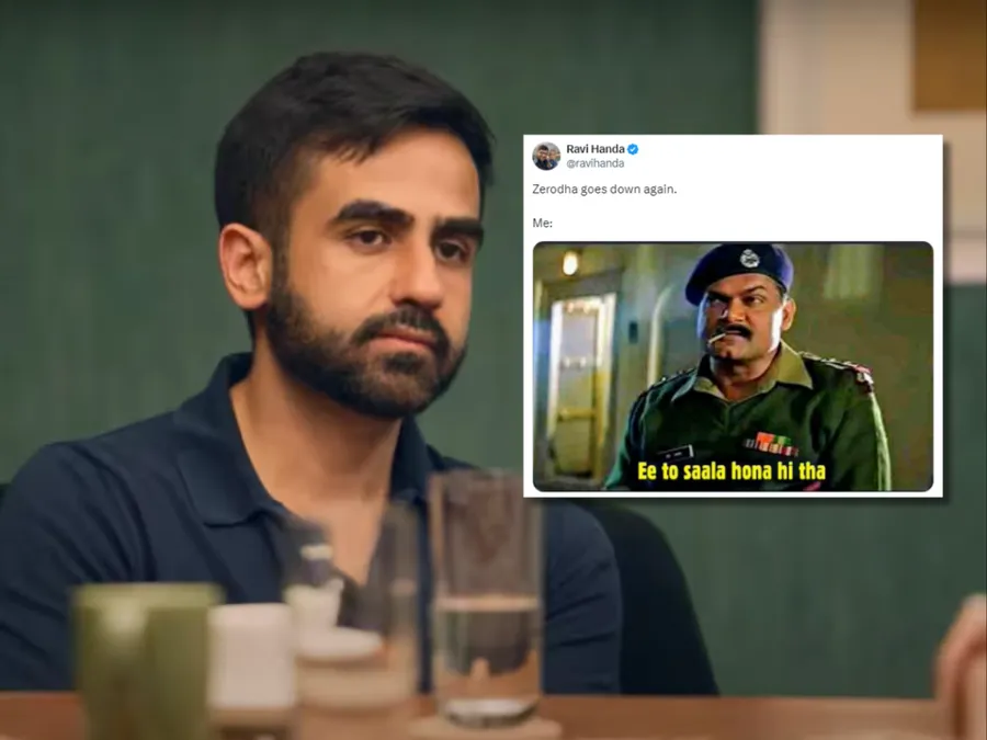 Zerodha once again goes down on record market opening day, Netizens say ...